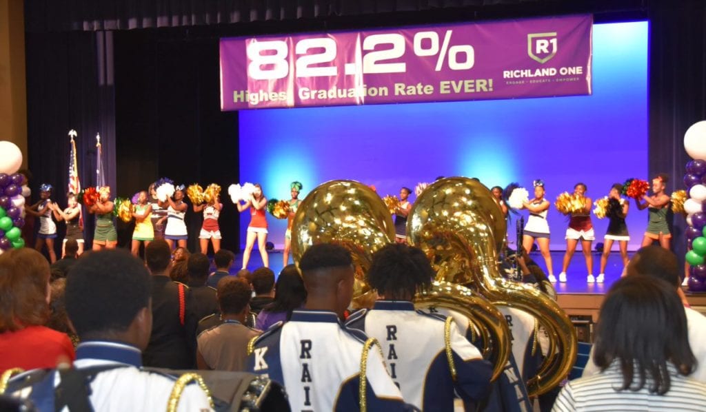 Richland One celebrates highest graduation rate in district’s history ...