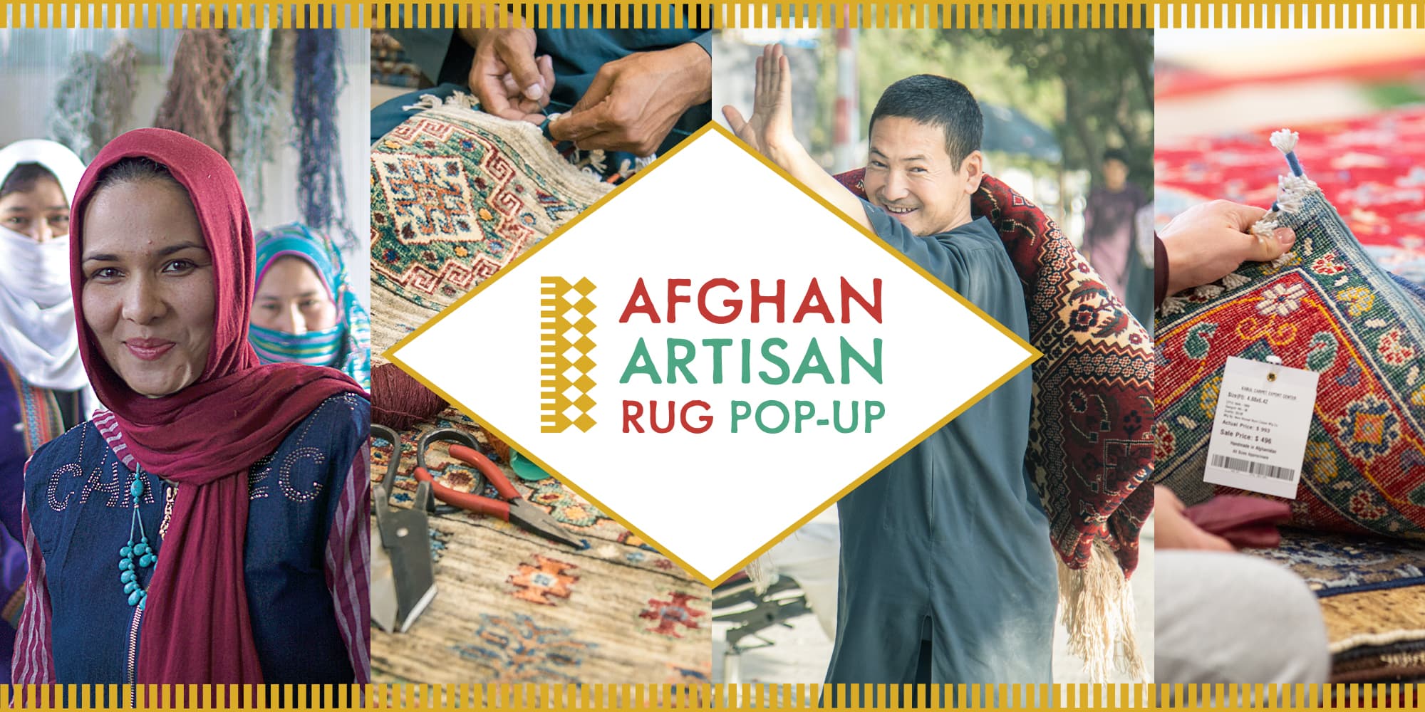 Afghan Artisan Rug Pop-up coming to Charleston - Who's On The Move