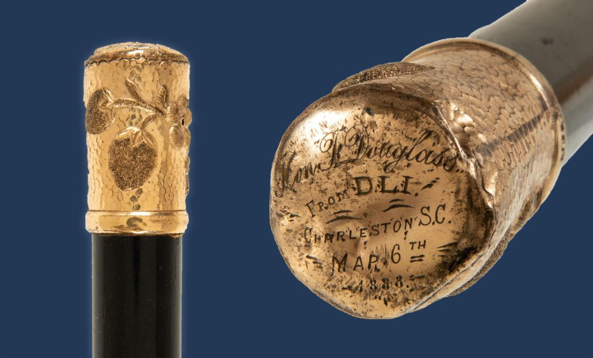 Recently acquired Frederick Douglass walking stick now on display - Who ...