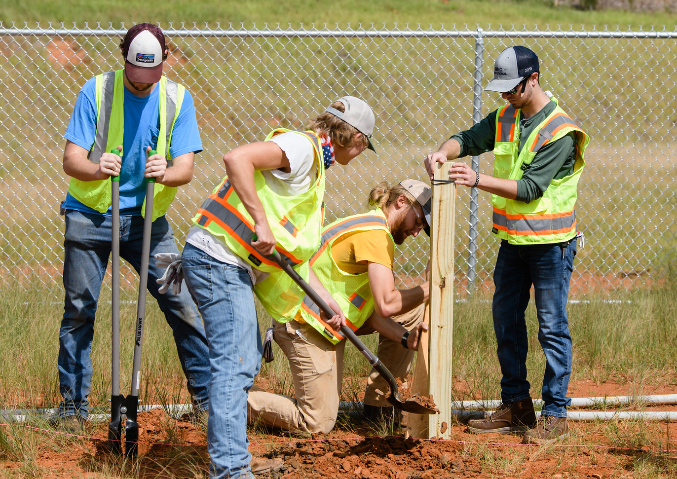 New outdoor lab enhances hands-on learning in construction science and ...