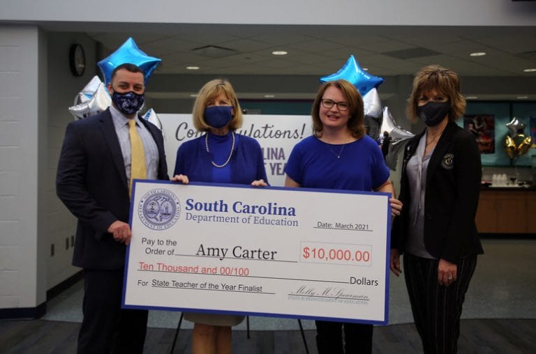 Chapin High School's Amy Carter is State Teacher of the Year finalist ...