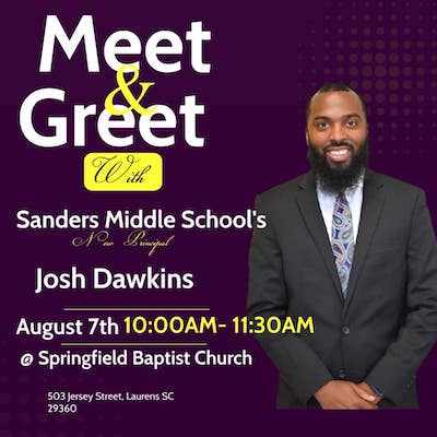 Meet the New Principal at Sanders Middle School - Who's On The Move