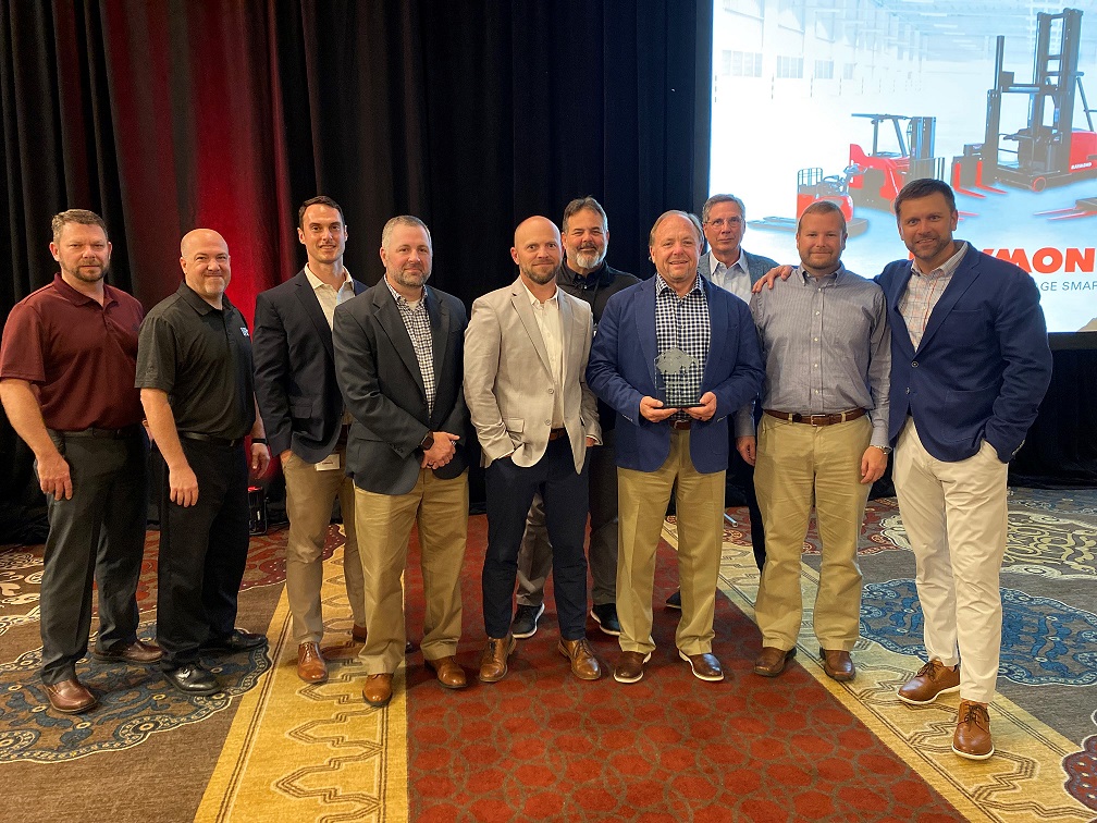Carolina Handling receives Raymond Best Service Performance award - Who ...