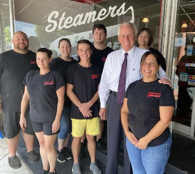 Steamers Restaurant Gets Surprise Visit from Governor McMaster - Who's ...