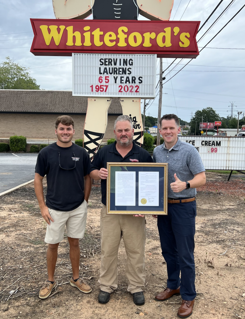 A Laurens County Icon – Whiteford’s Celebrates 65 Years - Who's On The Move
