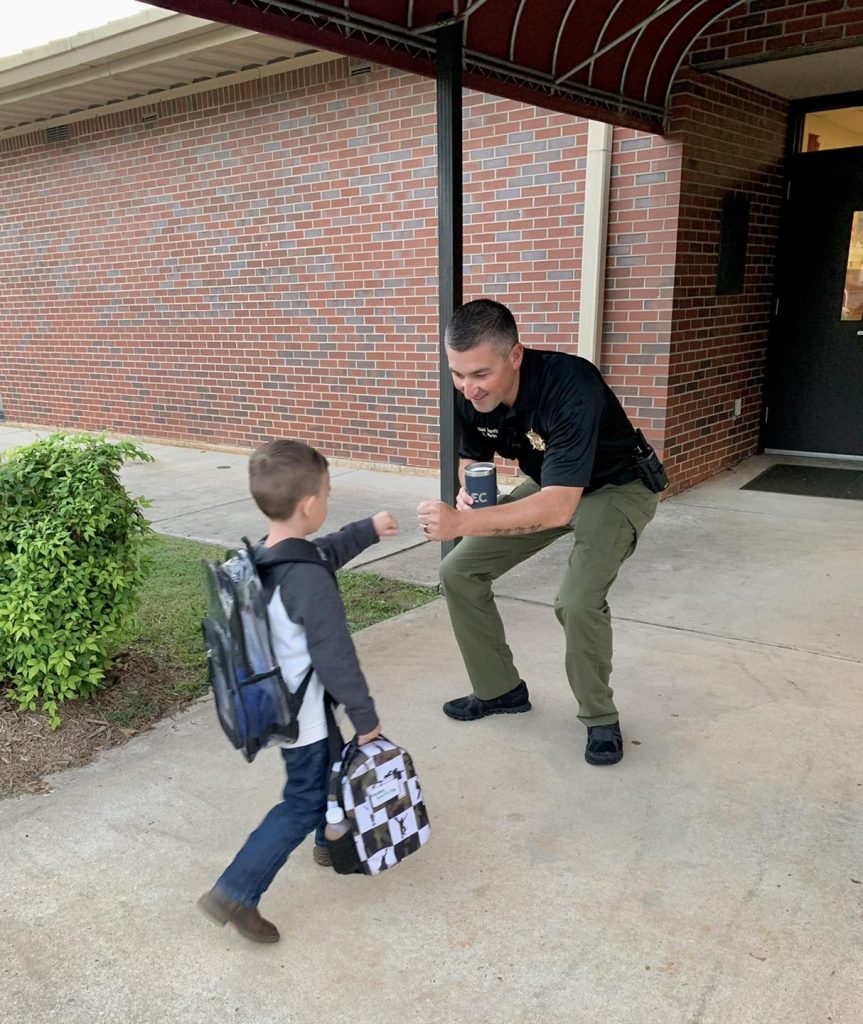 Success for LCSO First Fist Bump Friday - Who's On The Move