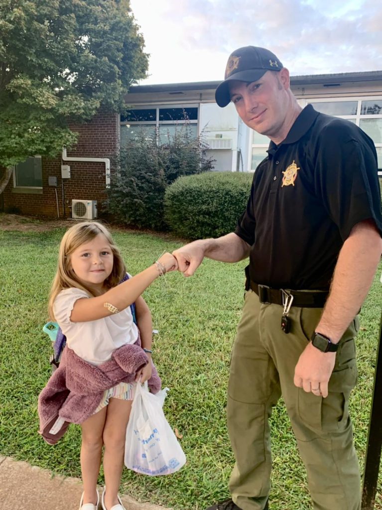 Success for LCSO First Fist Bump Friday - Who's On The Move