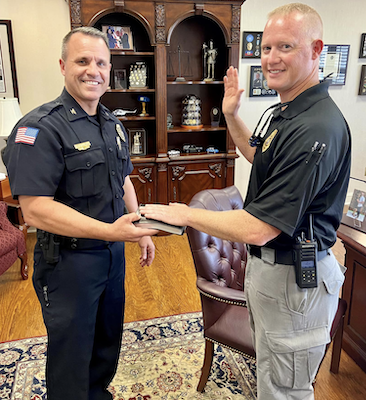 Laurens Police Department Welcomes Lt. Kevin Cox - Who's On The Move