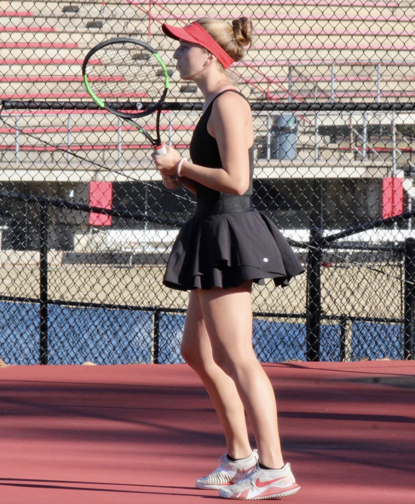 Lady Red Devils Tennis Falls to Chapman - Who's On The Move