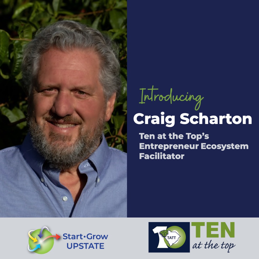 Craig Scharton takes over role as Ten at the Top’s Entrepreneur ...