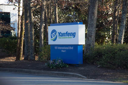 Yanfeng Expanding Operations in Laurens County - Who's On The Move