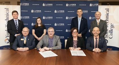 Lander University, York Technical College Announce Series of Articulation Agreements - Who's On ...