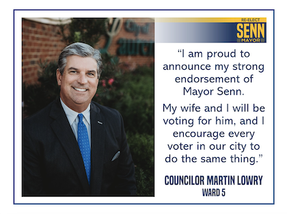 Lowry is Fourth City Councilor to Endorse Mayor Senn for Re-election ...