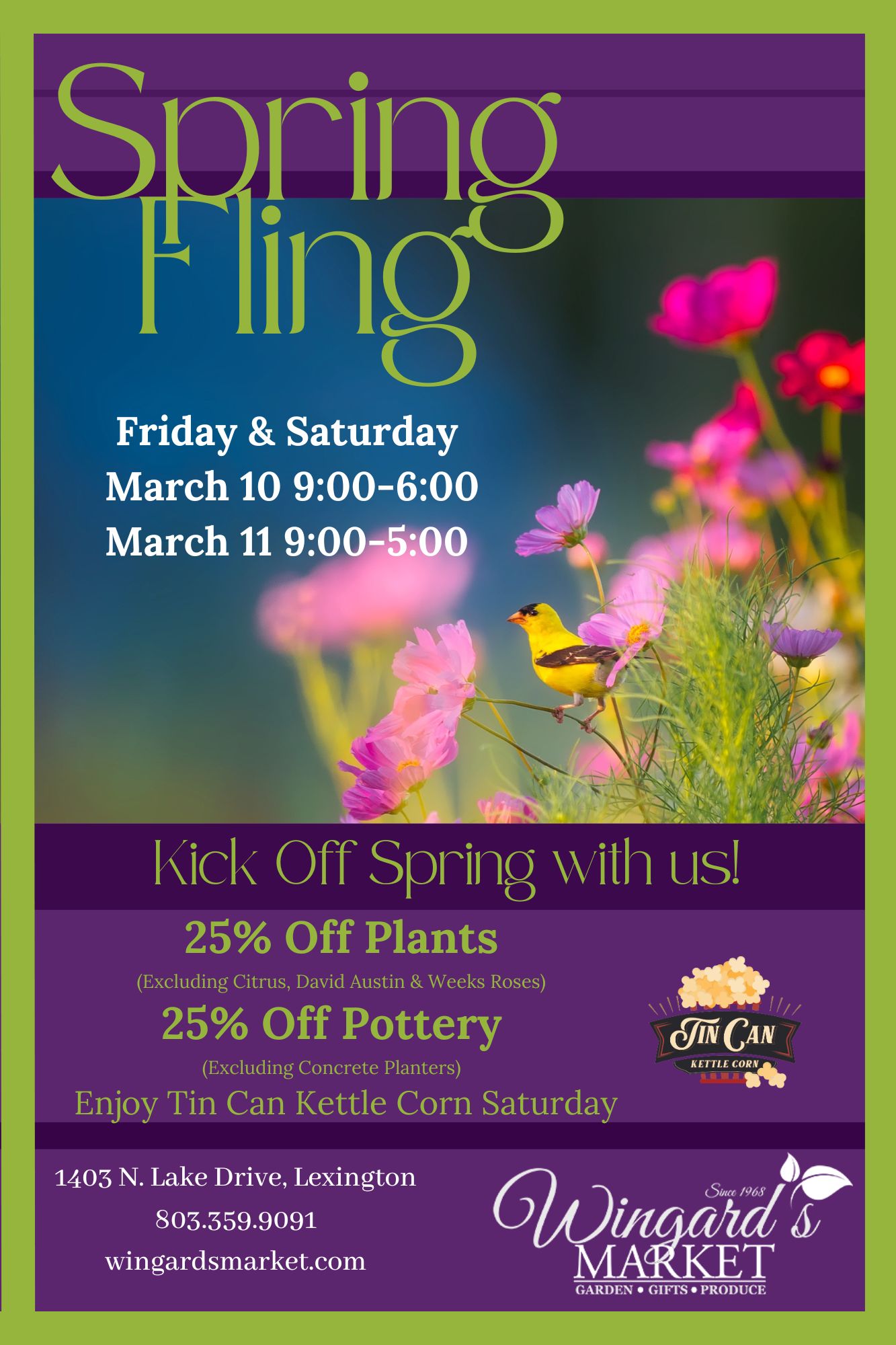 Wingard's Market announces details of 2023 Spring Fling - Who's On The Move