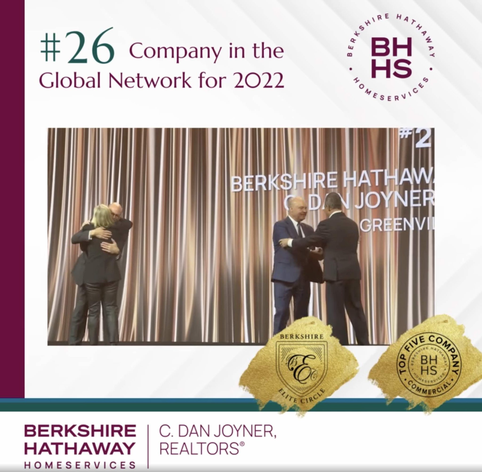Berkshire Hathaway HomeServices C. Dan Joyner, REALTORS named one of ...