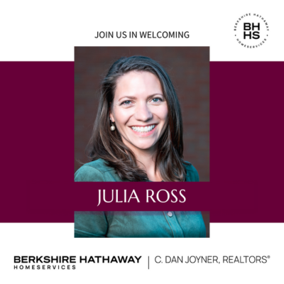 Julia Ross joins the Midtown office of C. Dan Joyner, REALTORS - Who's ...