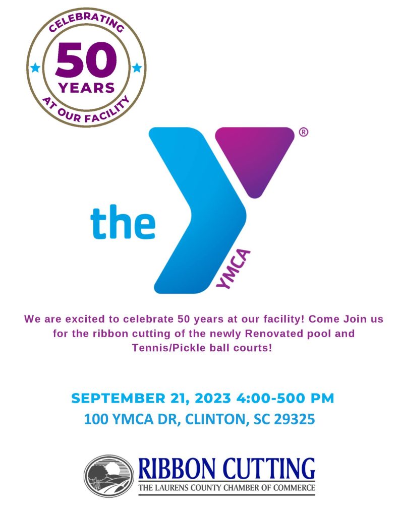 Ribbon Cutting & 50th Facility Anniversary at Clinton Family YMCA - Who's On The Move