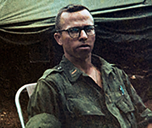 Hear the artist explain his work that hangs in the Relic Room’s Vietnam ...