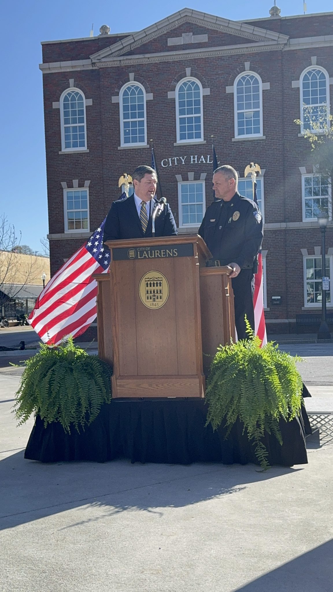 Laurens Mayor Announces Promotion of Captain Heath Copeland to Chief of ...