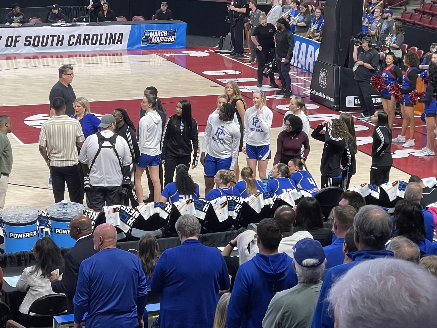 PC Advances to Play Top Seed Gamecocks After Historic First Ever March ...