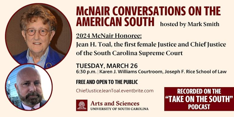 The McNair Conversations on the American South with Chief Justice Jean ...