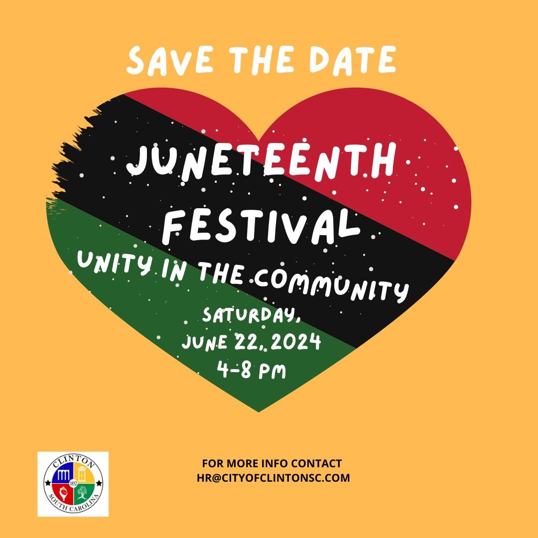 City of Clinton to Host Juneteenth 'Unity in the CommUnity' Festival ...