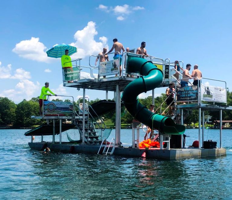 Skippers on Lake Greenwood Says Good-bye to Jungle Float After Six ...