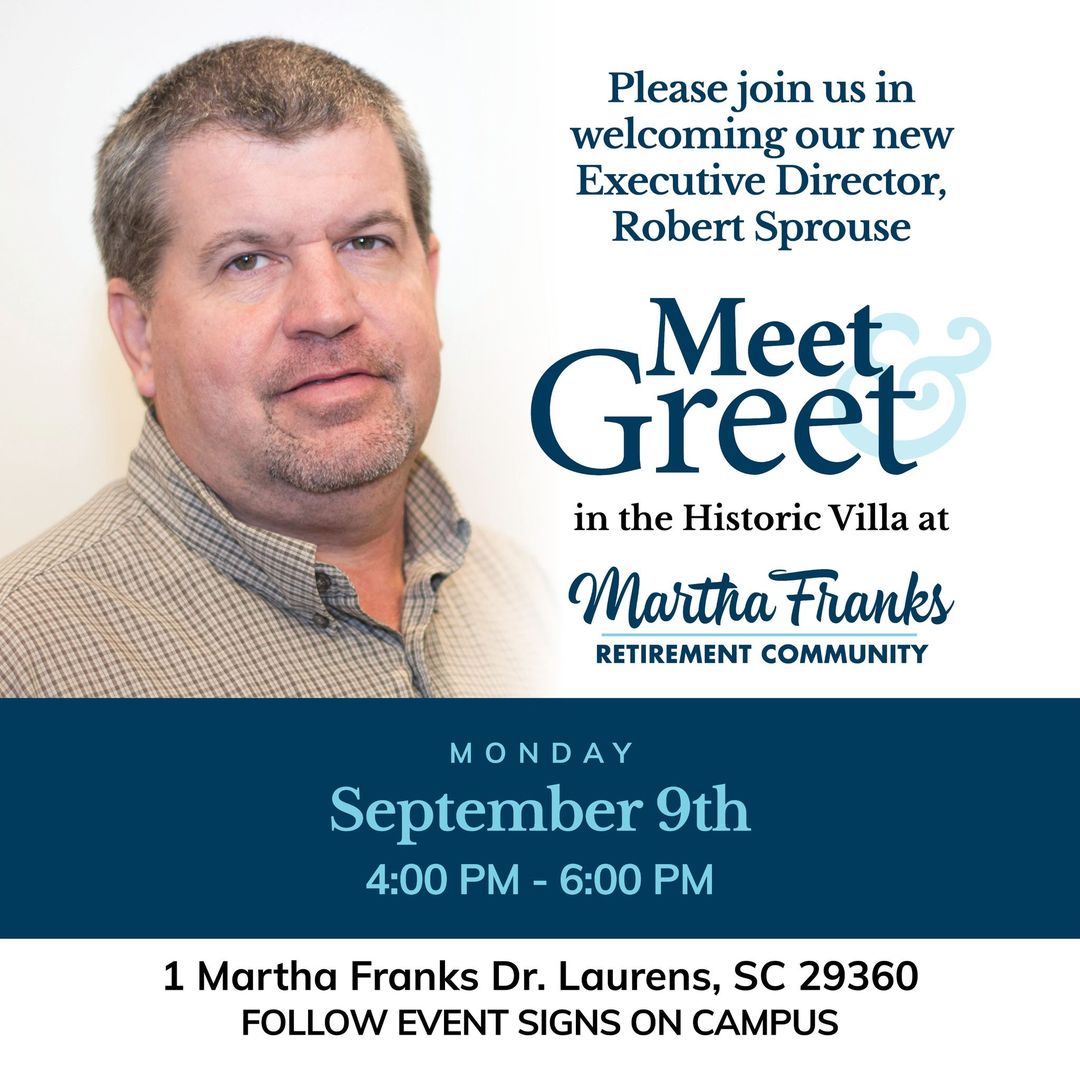 Meet and Greet: Laurens Native Robert Sprouse Welcomed as New Executive ...