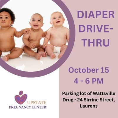 Upstate Pregnancy Center Expands Diaper Drive-Thru Event on October 15 ...