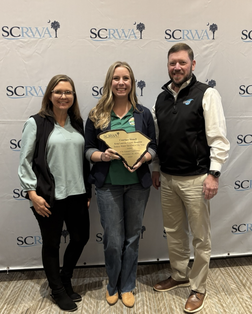 Courtney Stonell with KLCB Honored with SCRWA Source Water Steward of ...