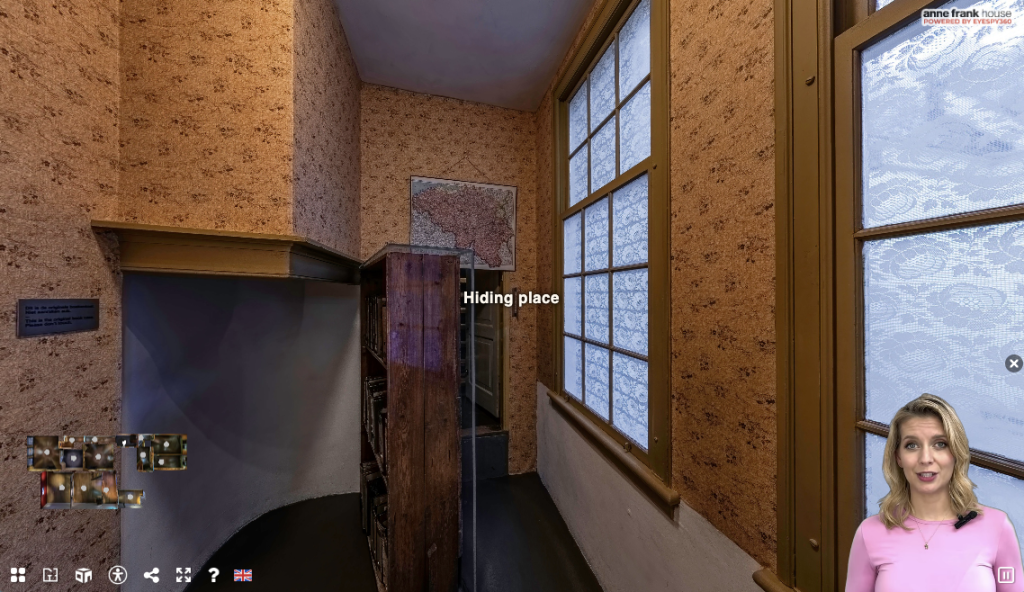 The Anne Frank House launches a 3D virtual tour - Who's On The Move