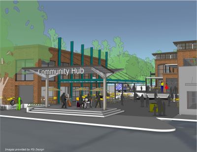 Plans unveiled for new community gathering space in downtown ...