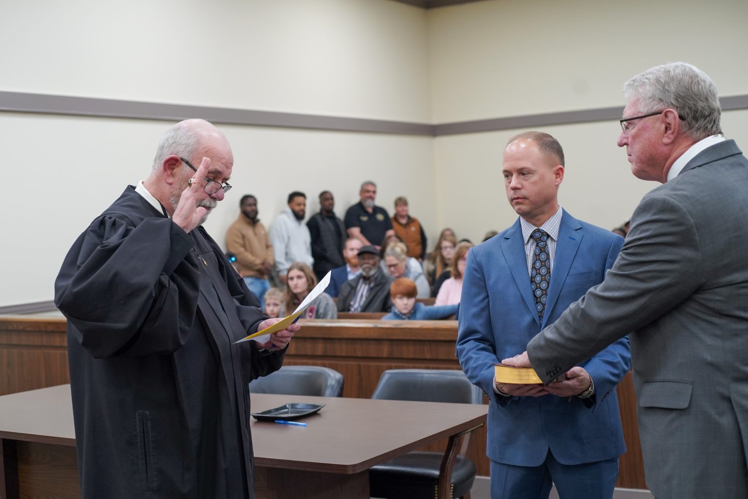 Laurens County Officials Sworn In During Ceremony at Courthouse - Who's ...