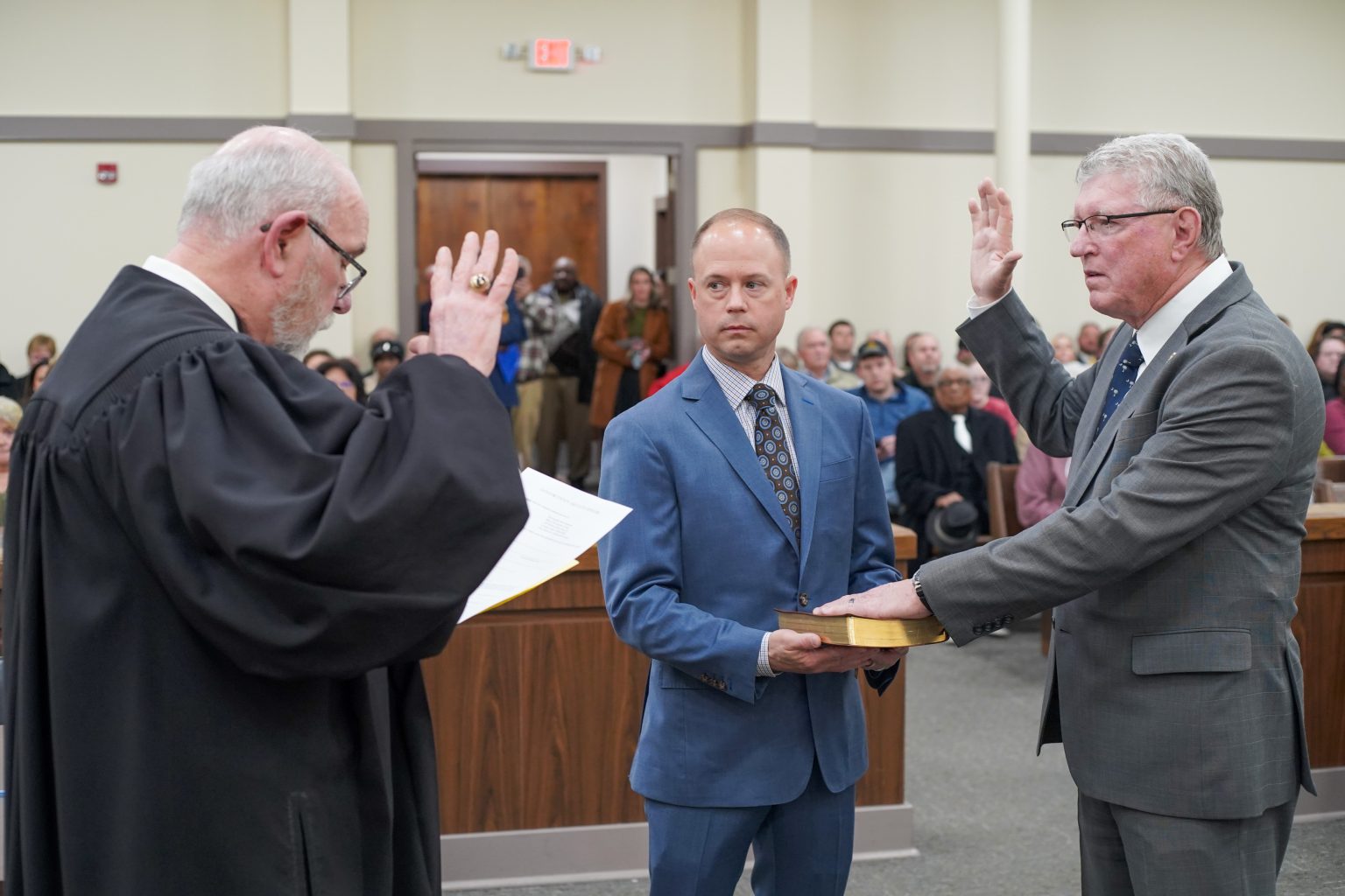 Laurens County Officials Sworn In During Ceremony at Courthouse - Who's ...