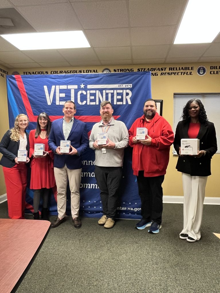 Blood pressure kit donations to support veterans’ heart health - Who's ...