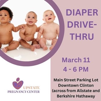 Upstate Pregnancy Center Announces New Location for March 11 Diaper ...