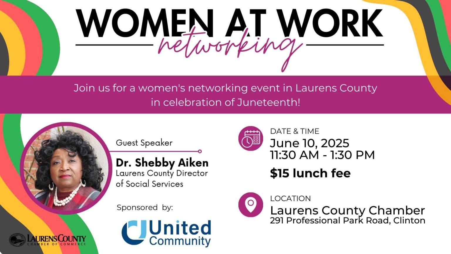 Women At Work - Juneteenth Celebration - Who's On The Move