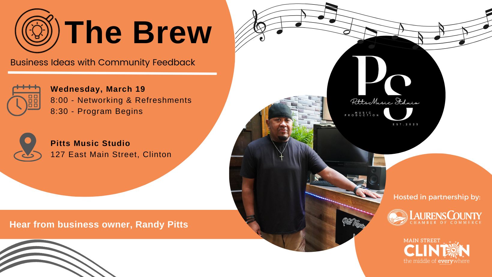 Brew Laurens County to Feature Randy Pitts at March 19 Gathering - Who ...