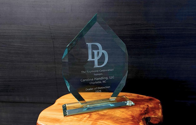 Carolina Handling named 2025 Raymond Dealer of Distinction, wins ...