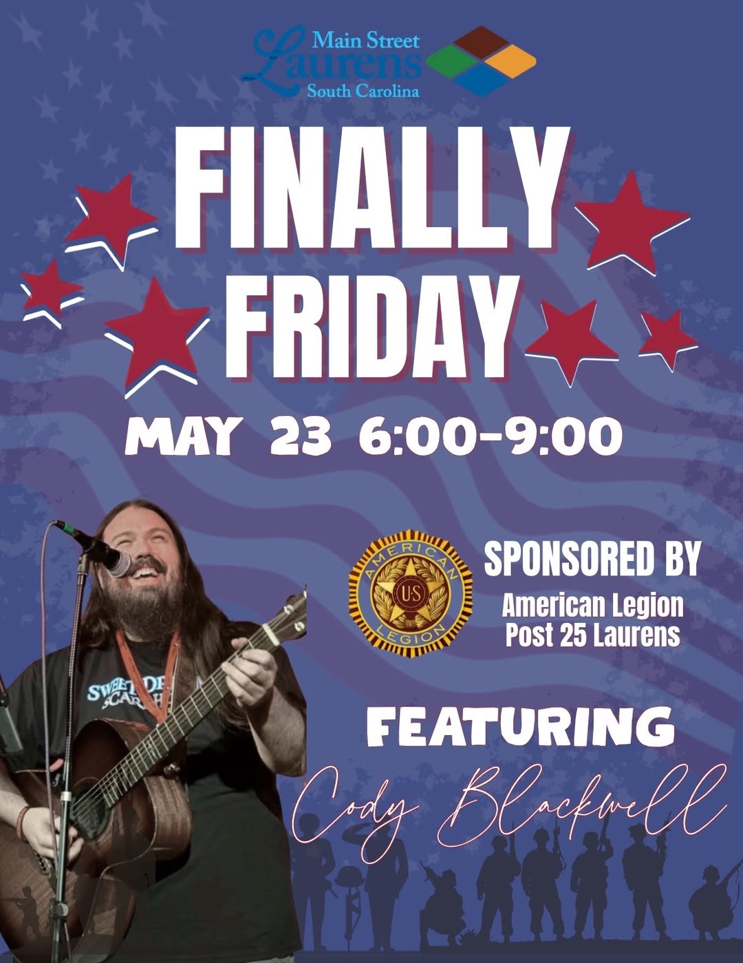 Finally Friday Returns to Downtown Laurens with Live Music and Memorial ...