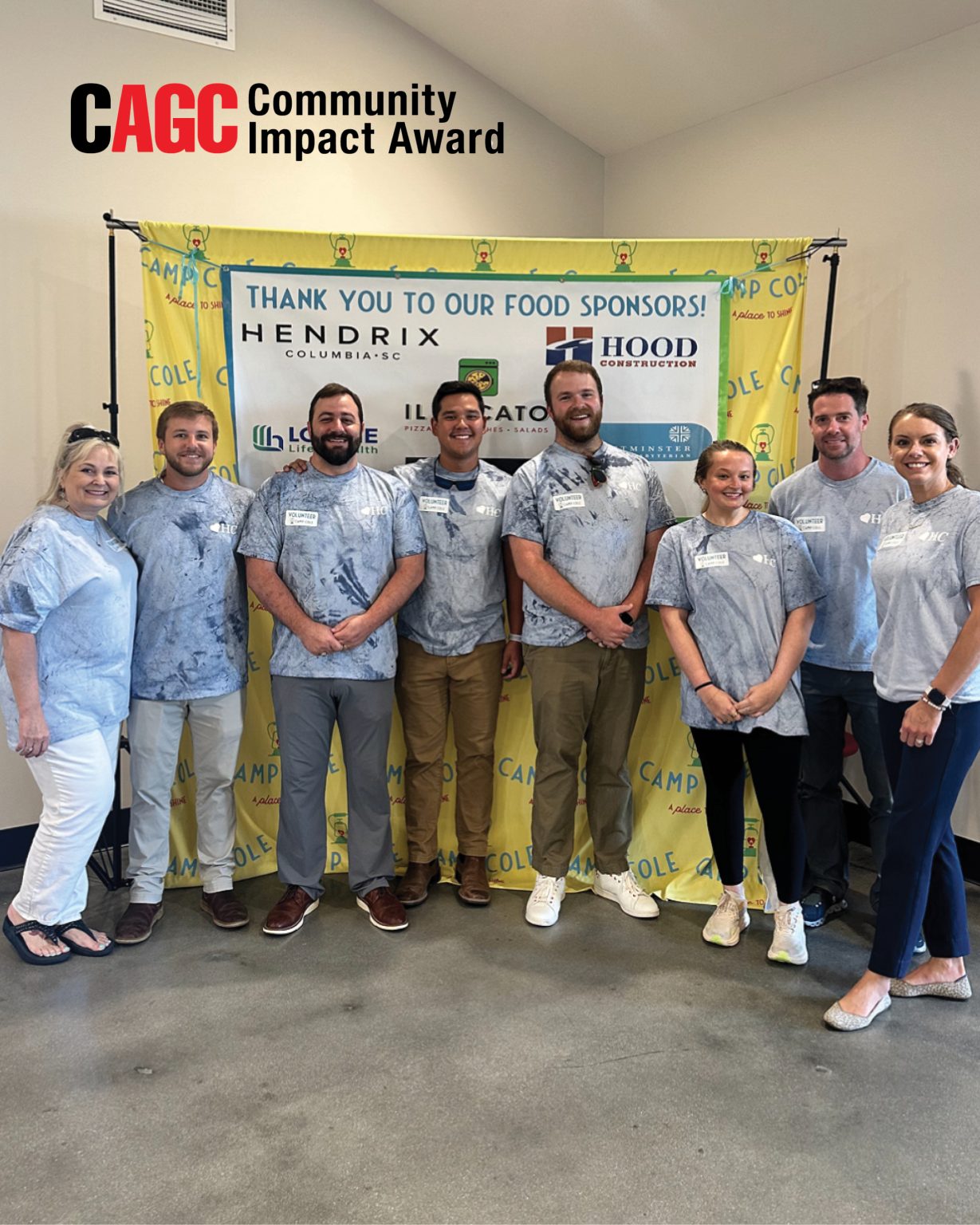Hood Construction receives CAGC Community Impact Award - Who's On The Move