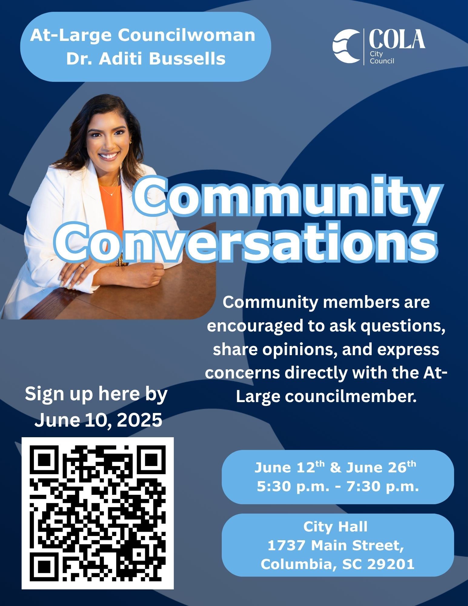 City of Columbia At-Large Councilmembers announce community ...
