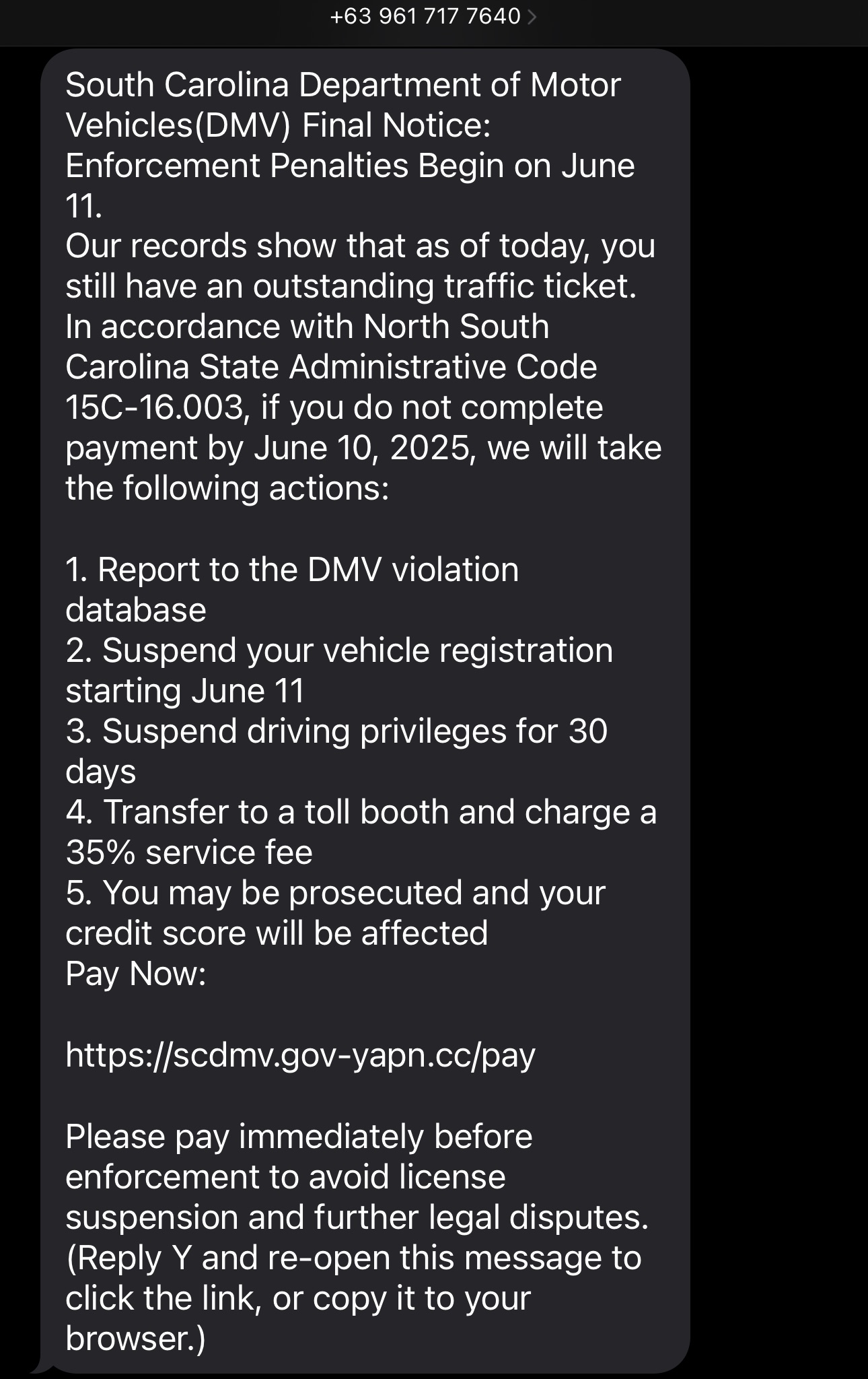 Don’t Fall for It—Here’s What to Know About the Ongoing DMV Text Scam ...