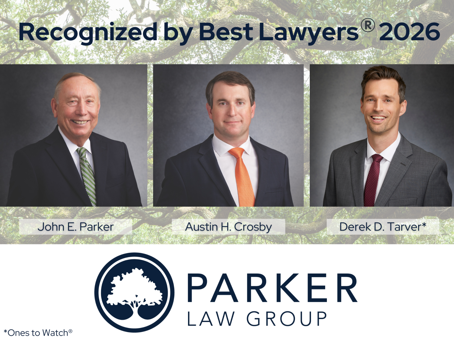 Best Lawyers honors three Parker Law Group attorneys for 2026 - Who's ...