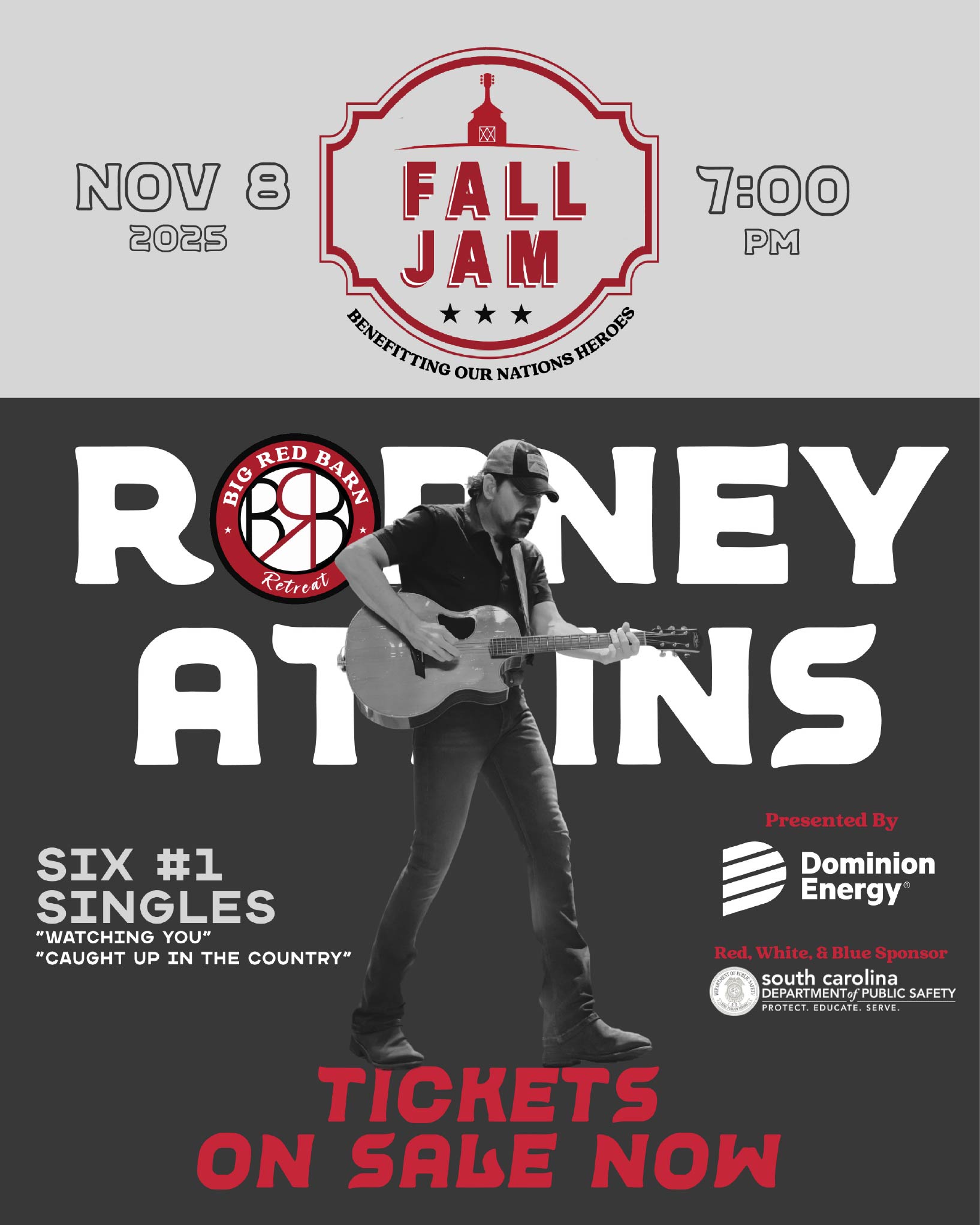The Big Red Barn Retreat announces Fall Jam Headliner, Rodney Atkins ...