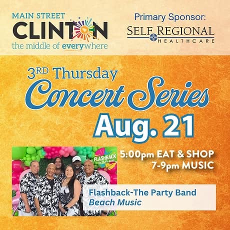 Third Thursday Concert Series Returns August 21 with Flashback—The ...