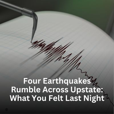 Four Earthquakes Rumble Across Upstate: What You Felt Last Night - Who ...