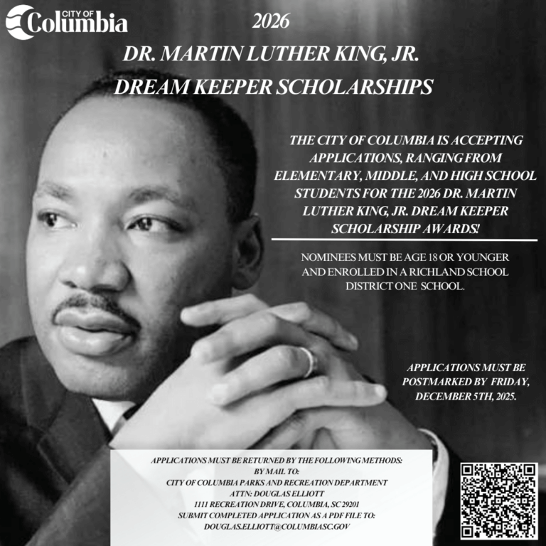 City of Columbia accepting nominations for the Dr. Martin Luther King ...