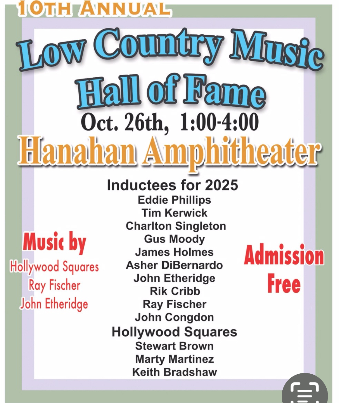 Local music legends to be honored at the 10th Annual Lowcountry Music ...
