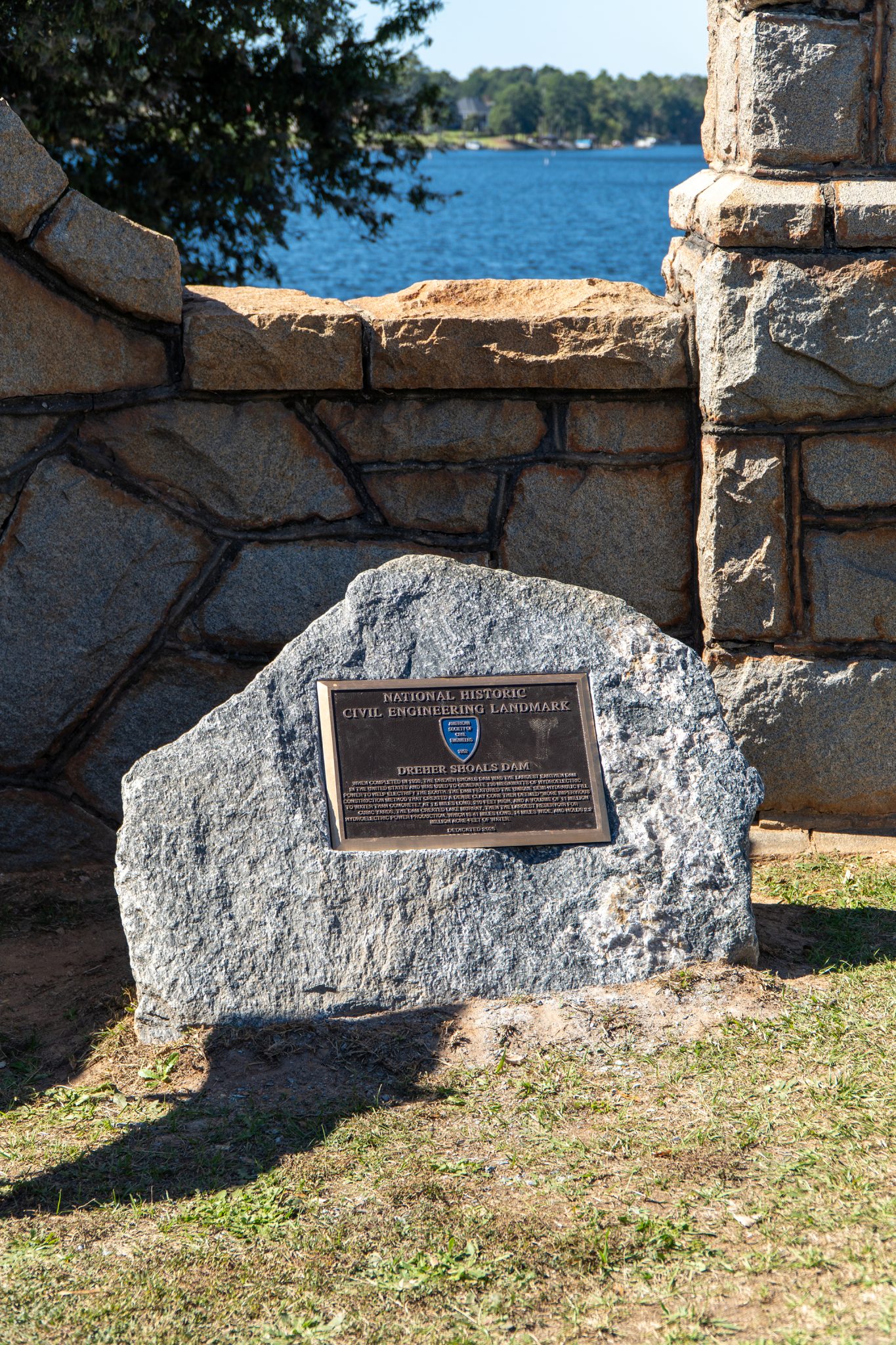 Lake Murray Dam dedicated as National Historic Civil Engineering ...